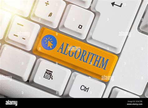 Word Writing Text Algorithm Business Photo Showcasing Procedure For Solving A Problem Or