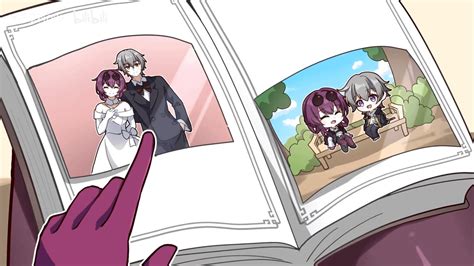 Caelus Damn I Am A Dad Of Two Caelus Kafka Acheron Anime By 柒夜丶sky R Honkaistarrail