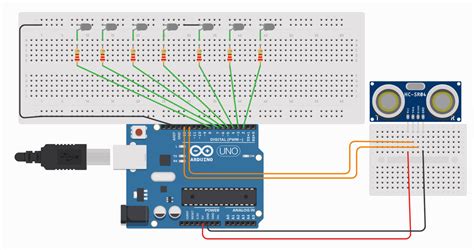 Arduino Hcsr04 Led 5 Steps With Pictures