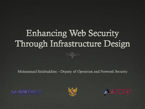 Pdf Enhancing Web Security Through Infrastructure Design