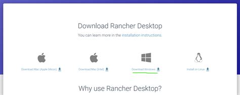 replacing docker desktop with rancher desktop