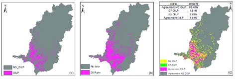 Classification Map After Binarization By A The Combination 7 B