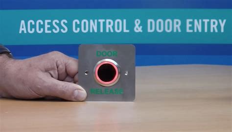 Touch Free Exit Button For Access Control Systems Oxford Alarm Company