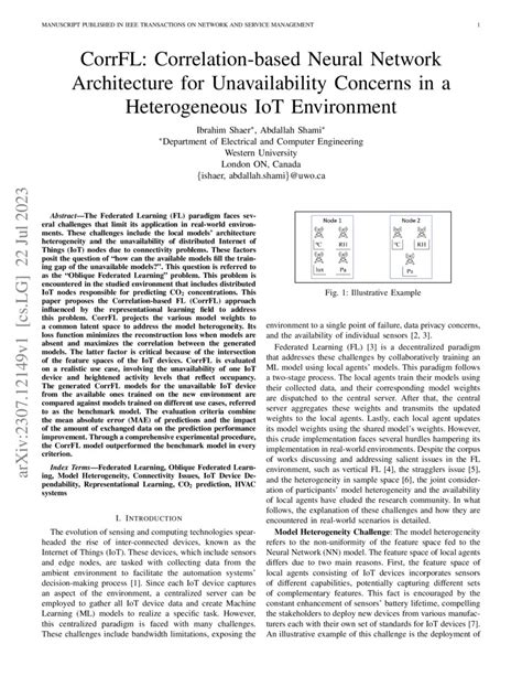Corrfl Correlation Based Neural Network Architecture For