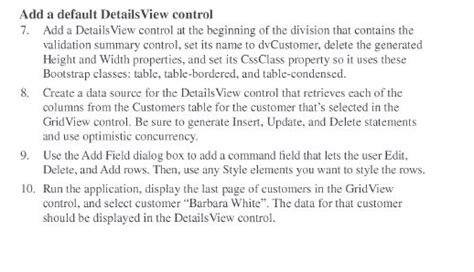 Murach S ASP NET Web Programming With C Chegg
