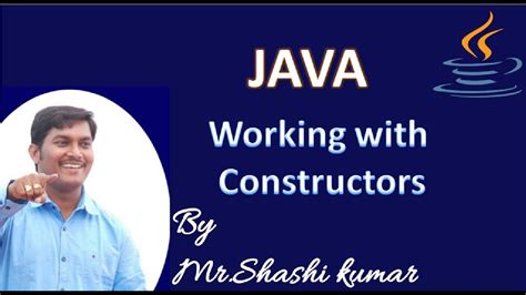 Constructors In Java Youtube