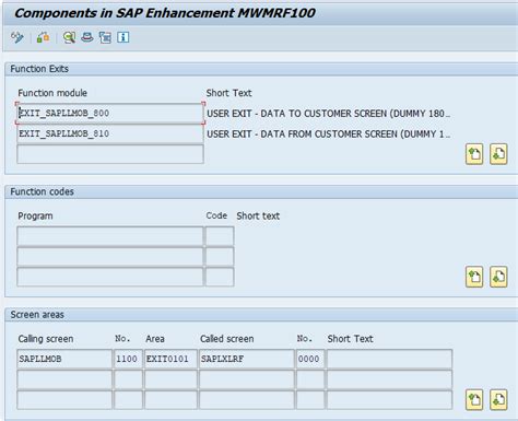 Add 2 Custom Screens To Rf Tcode Lm06 Gi Picking Sap Community
