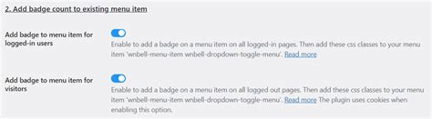 How To Add The Badge Count To Any Menu Item Wp Notification Bell