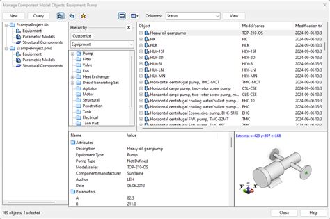 Manage Component Model Objects