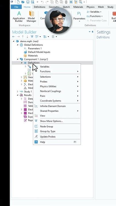 Creating Voltage Probes In Comsol Multiphysics Learn With Bk Shorts Youtube