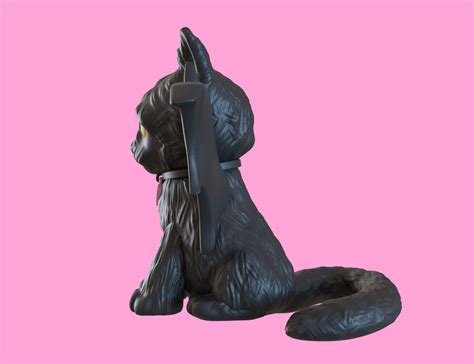 Halloween Vampire Kitten 3d Model 3d Printable Cgtrader