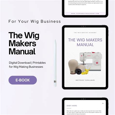 How To Construct A Wig On A Sewing Machine Manual Shop The Wig
