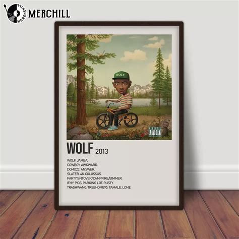 Wolf Tyler The Creator Deluxe Tyler The Creator Poster Wolf Album