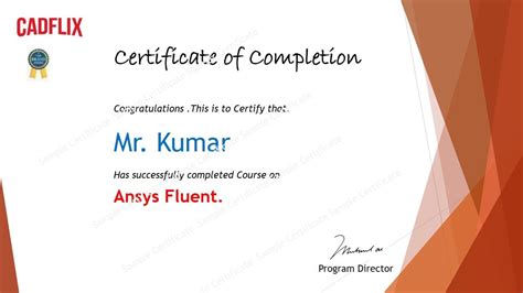 Ansys Fluent Online Course Live Training Cadflix Com