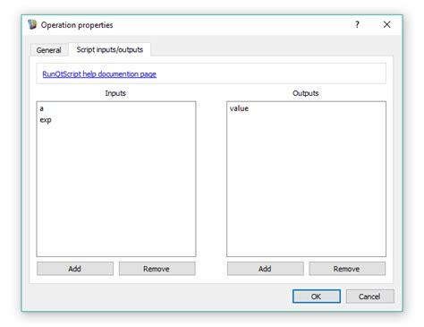Workspace Performing Calculations With Qtscript