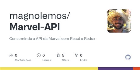 Github Magnolemosmarvel Api Consumindo A Api Da Marvel Com React E Redux