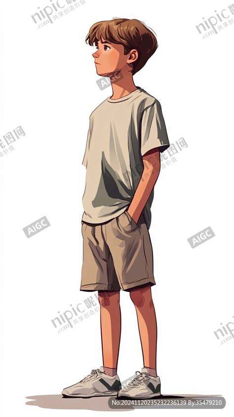 Ai创作图儿童全身像插画 少年插画 插画男孩素材 卡通男孩背影 男孩衣服插画 男孩侧身照 青春男孩插画 男孩卡通形象动漫男孩 人物全身插画 手绘男孩素材 少儿站姿 男孩素材 小男孩插画 男孩