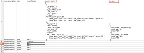 How To Mass Upload With Custom Attributes And Options