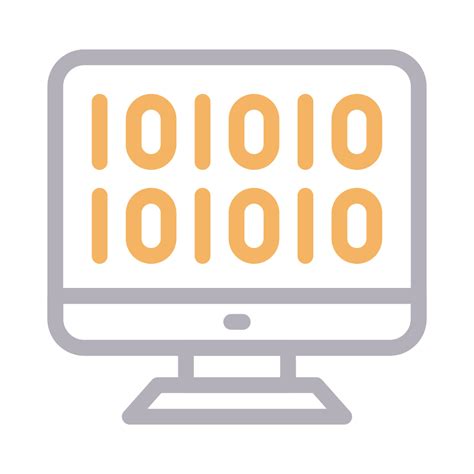 Binary Coding Development Lcd Programming Icon Download On Iconfinder