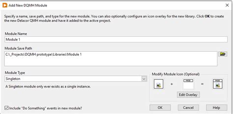 Create Dqmh Module Dialog Loses Module Save Path When Using Colon In