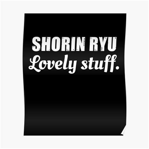 Shorin Ryu Lovely Stuff Funny Karate Instructor Design Japanese Martial Art Design For A