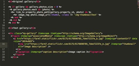 Html Ruby On Rails And Photoswipe Stack Overflow