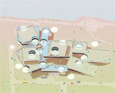 Mos Architects Architecture Drawing Architecture Illustration