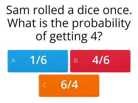 Probability Quiz