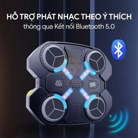 Bộ đấm Boxing điện Tử Cho Bé Caidi Có Nhạc Có đèn GiÁ TỐt