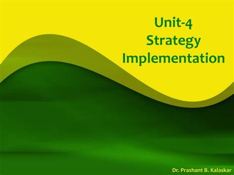 Unit 4 Strategy Implementation PDF Unit 4 Strategy Implementation PDF