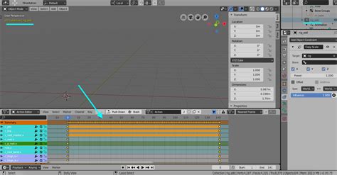 blender 2 8 nla editor and baking multiple actions animation and