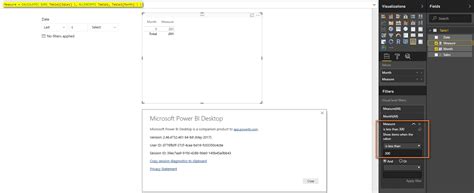 Measure Is Not Working In Visual Level Filter Afte Microsoft Fabric Community