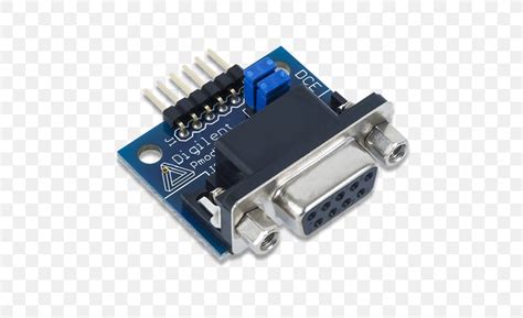 Arduino Rs 232 Pmod Interface Atmega328 Microcontroller Png 500x500px