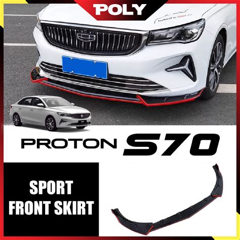 Proton S70 Front Skirt Proton S70 Skirt Proton S70 Car Accessories Shopee Malaysia