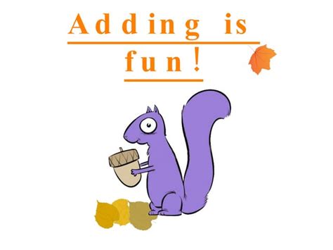addition presentation ppt