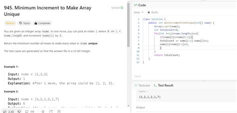 Adarsh Suman On Linkedin Day27 Leetcode945 Codingchallenge