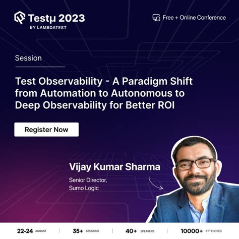 Testμ Conference 2023 Decode The Future Of Testing Join One Of The