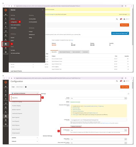 Multi Store Setup For Rootways Extension License Key