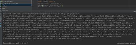 015 Python Gui编程 Pyqt5 控件继承结构图pyqt各组件继承关系 Csdn博客