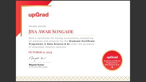 Datascience Ai Newbeginnings Proudgraduate Techjourney Jayshri