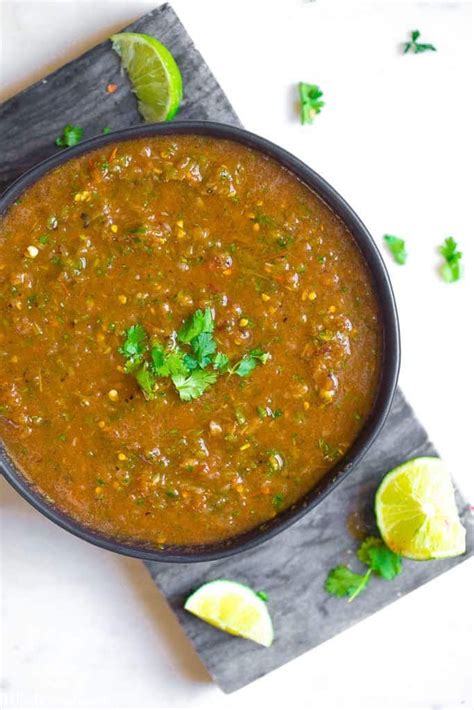 The Best Homemade Salsa Youll Ever Eat Wholesomelicious Recipe
