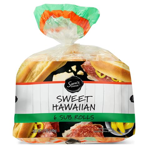 Sams Choice Sweet Hawaiian Sub Rolls Fig App