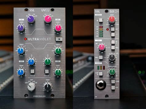 Solid State Logic Introduces Two New 500 Series Modules The UltraViolet EQ And SiX CH MusicTech