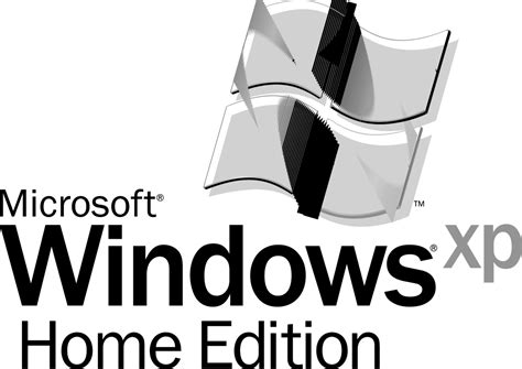Windows Xp Logo Black