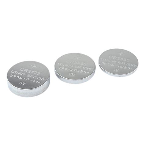 3v Long Lasting Cr2477 Lithium Button Cell Battery With Extended Shelf Life Lithium Button