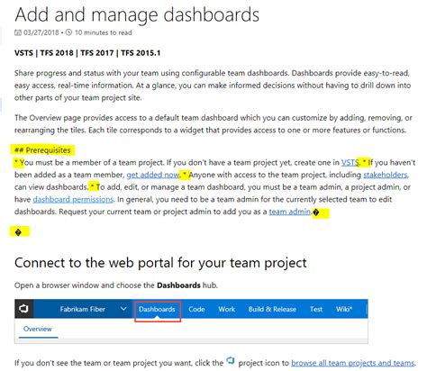 markdown not parsed on add and manage dashboards · issue 942