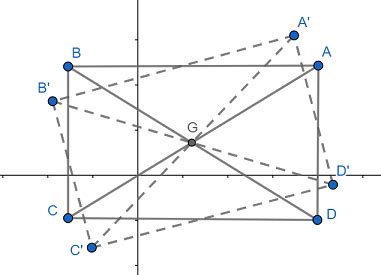 Geometry How Should I Find The Four Vertices Of A Rectangle If I Have Its Center Of Gravity