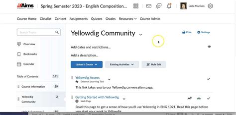 Yellowdig Introduction