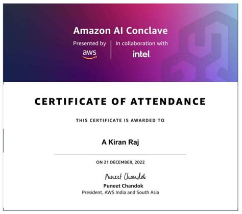 A Kiran Raj Di Linkedin Ai Aws Amazon Ml Building Learning