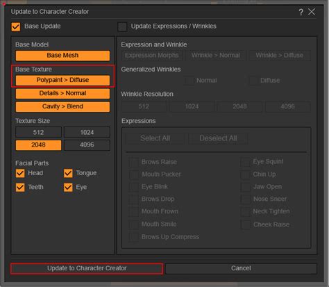 Base Vs Wrinkle Diffuse